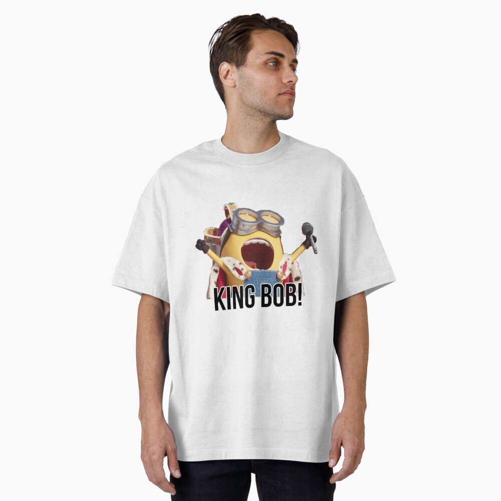 "KING BOB" Sticker for Sale by WowMonkey03 | Redbubble