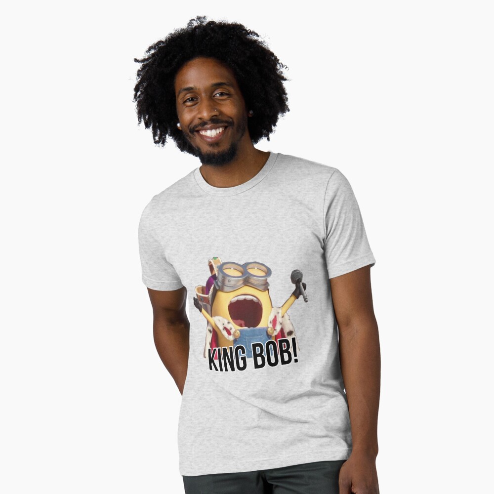 "KING BOB" Sticker for Sale by WowMonkey03 | Redbubble