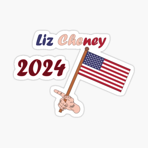 "Liz Cheney 2024 (2)" Sticker for Sale by joylynnhinto | Redbubble