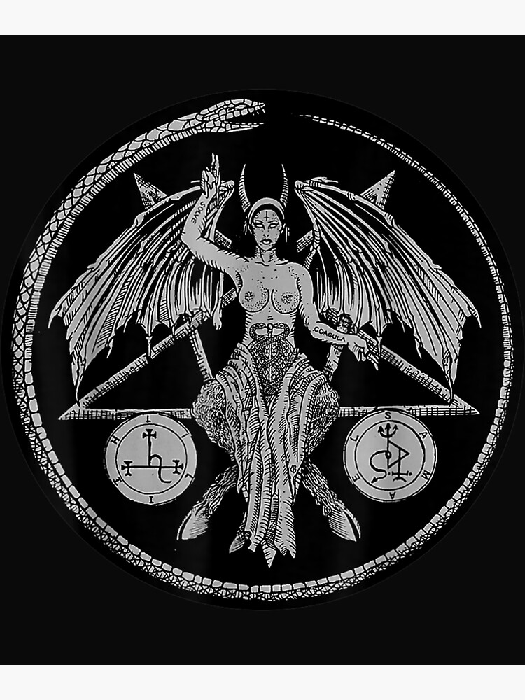 "Lilith Female Devil Gothic Pagan Samael Witchcraft Occult ...