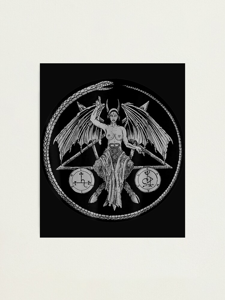 "Lilith Female Devil Gothic Pagan Samael Witchcraft Occult ...
