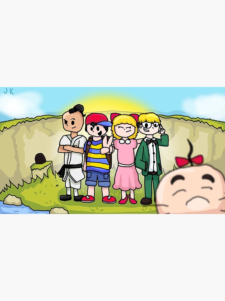 "Earthbound Group Photo" Poster for Sale by Jonald-Kosine | Redbubble