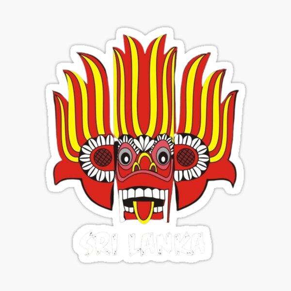 "Yaka Traditional" Sticker for Sale by HashanUditha | Redbubble