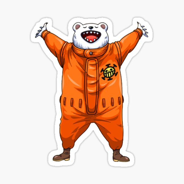 "One Piece Bepo" Sticker for Sale by segurke | Redbubble