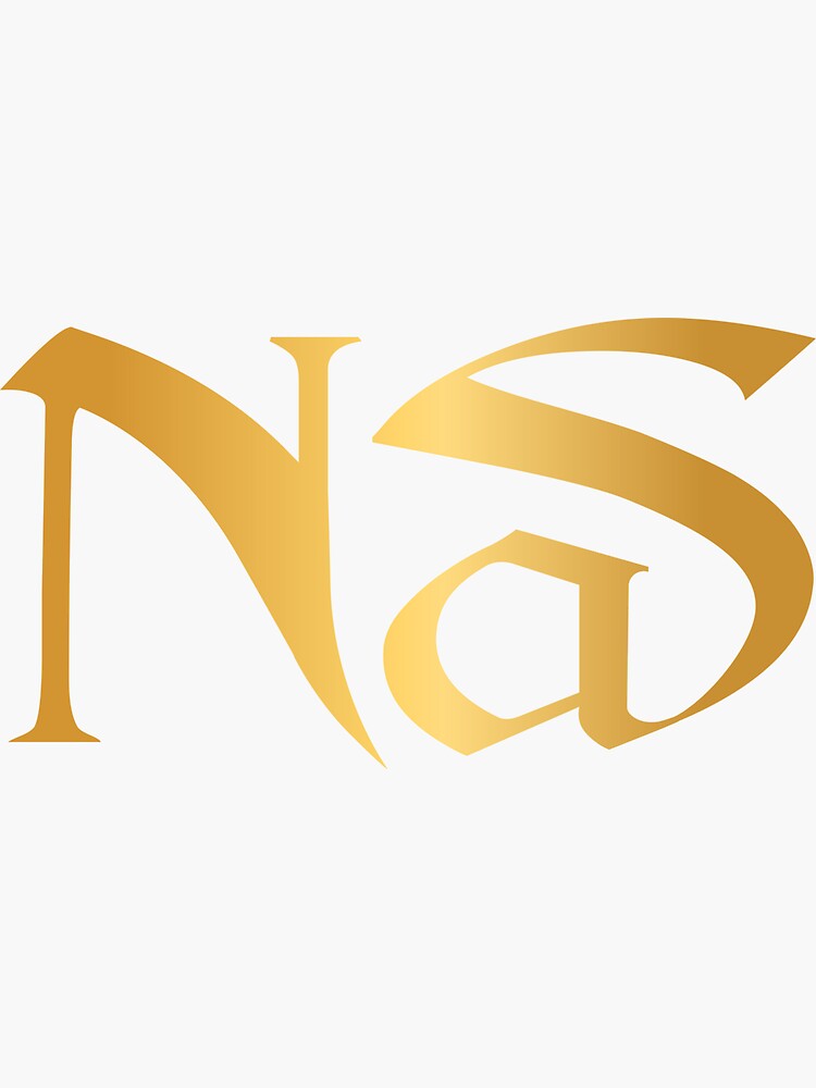 "NAS - RAPPER" Sticker for Sale by KamilleHowe | Redbubble