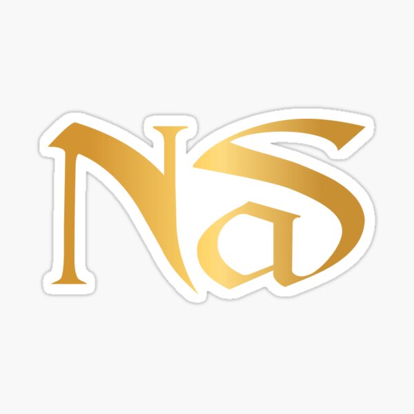 "NAS - RAPPER" Sticker for Sale by KamilleHowe | Redbubble