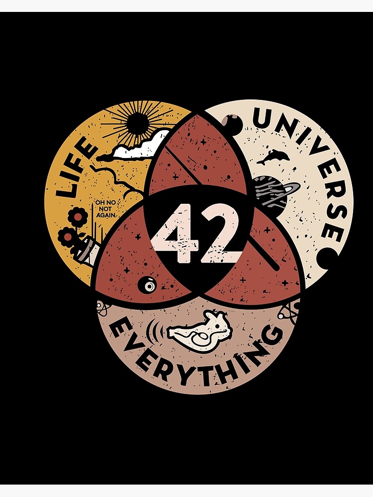 42 The Answer To Life The Universe And Everything Vintage Version Shirt ...