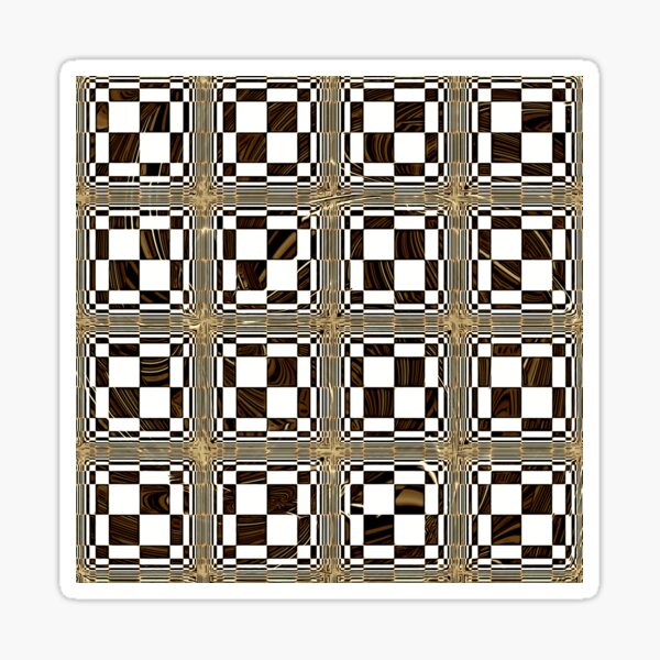 "Optical Illusion Cubic Design " Sticker for Sale by FancyFriendship ...