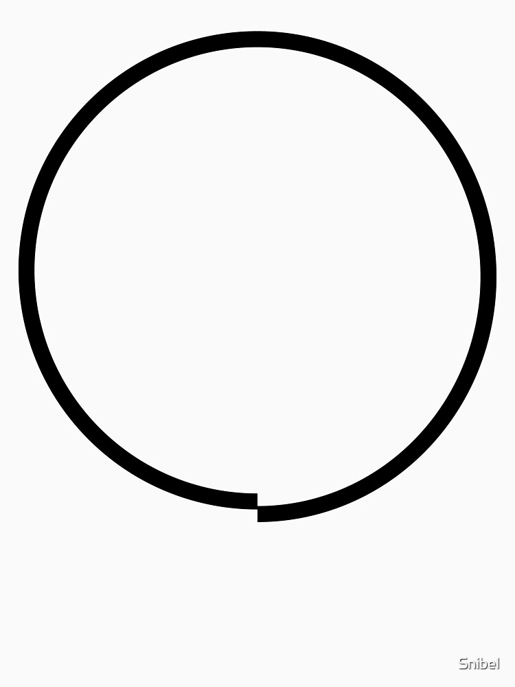 "Imperfect Circle" T-shirt for Sale by Snibel | Redbubble | ocd t ...