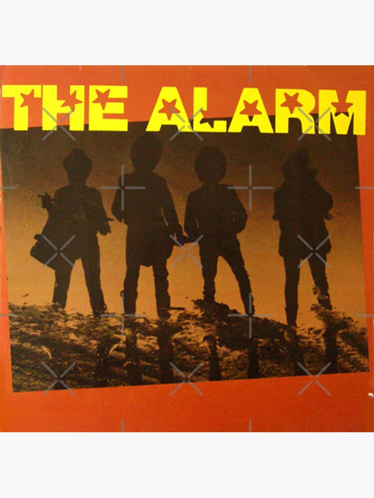 "The Alarm poster The Alarm vintage EP Album flat (1983)" Sticker for ...
