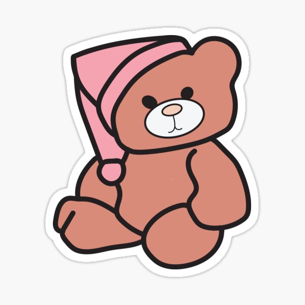 "Cute tedy Bear" Sticker for Sale by TutiKris | Redbubble