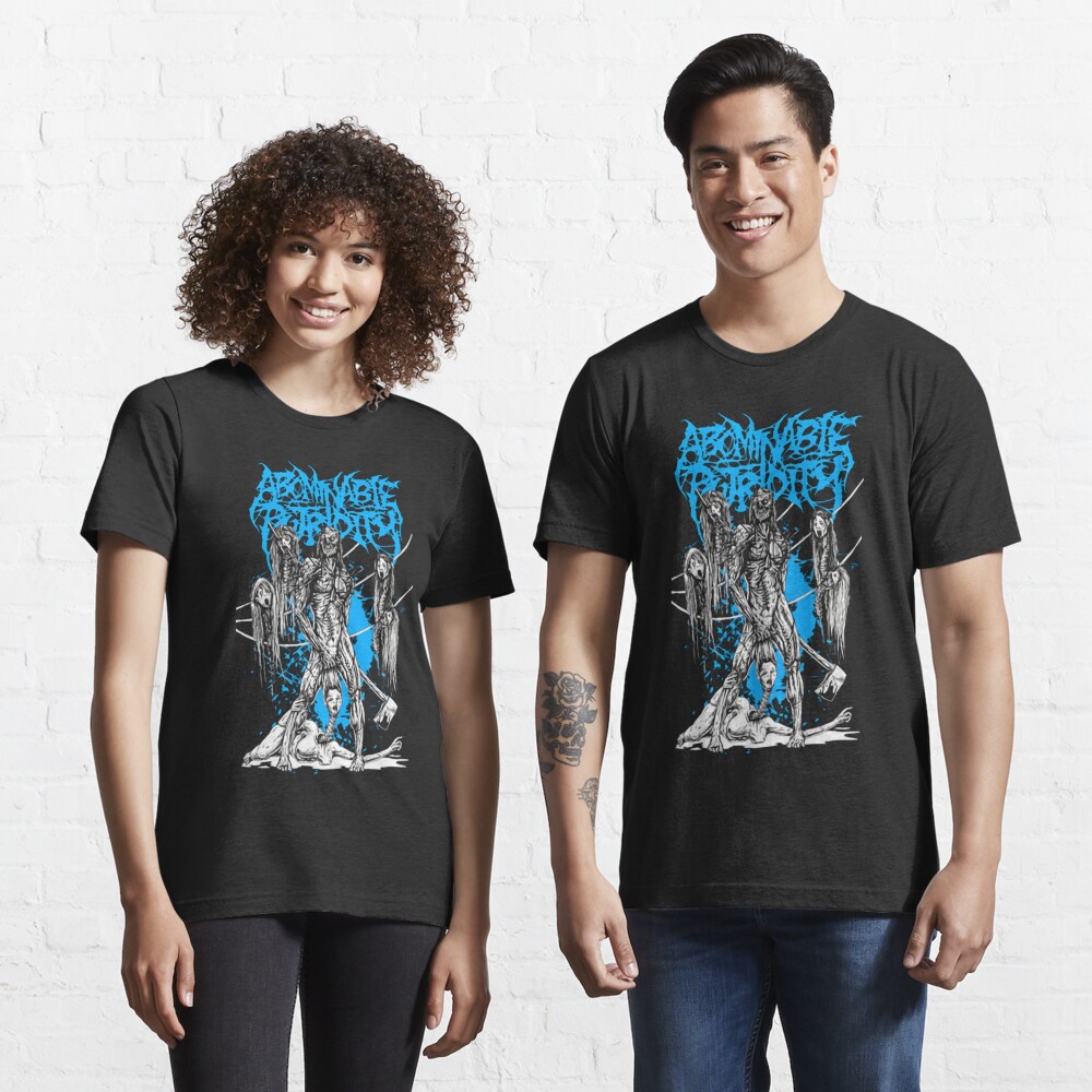 "ABOMINABLE PUTRIDITY BAND" T-shirt for Sale by huratameui | Redbubble ...