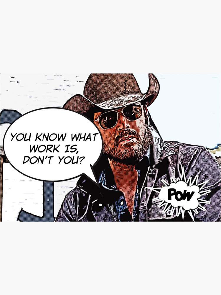 "rip wheeler" Sticker for Sale by elbudin | Redbubble