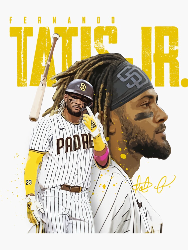 "Fernando Tatis Jr. Cp1" Sticker for Sale by MaiyaGrant | Redbubble