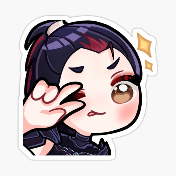 "Amanda" Sticker for Sale by WishAzu | Redbubble