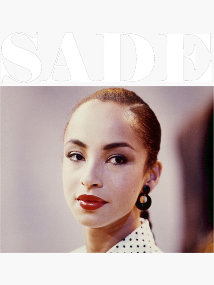 "SADE bootleg tee" Sticker for Sale by LylesJakaree | Redbubble
