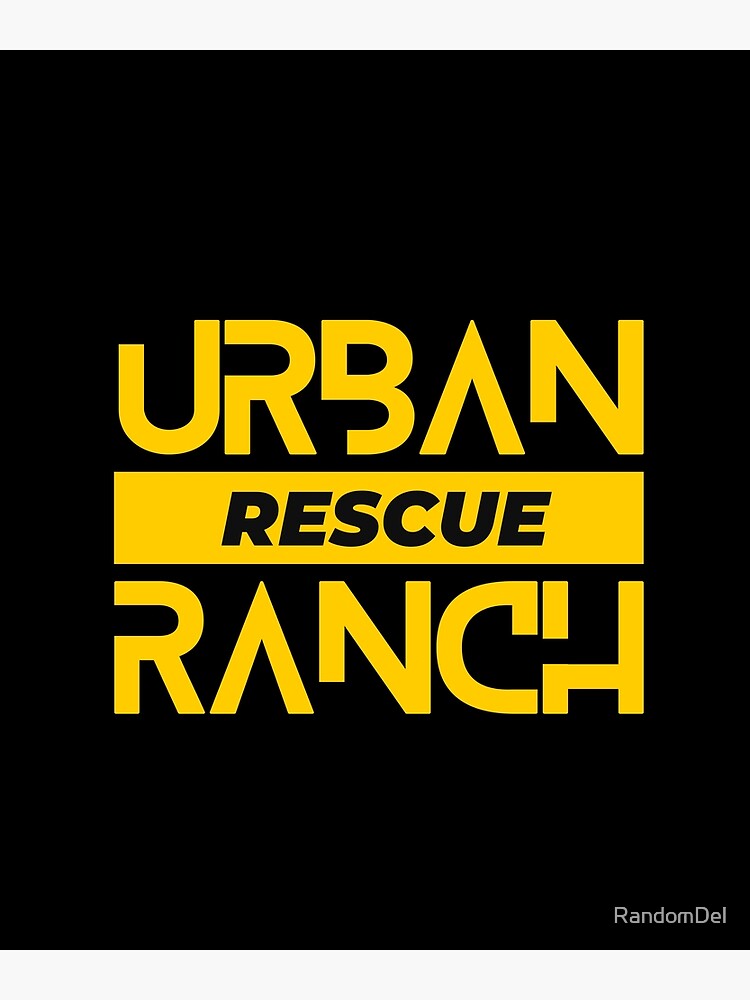 "Urban Rescue Ranch Farmers" Poster for Sale by RandomDel | Redbubble