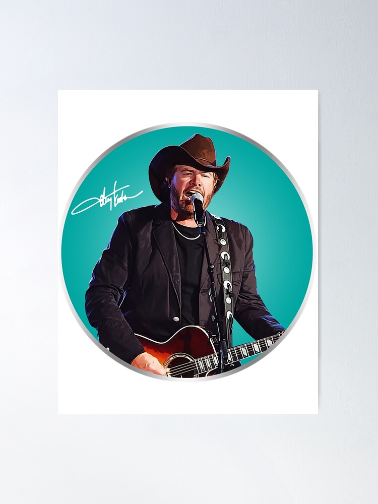 American Country Music Singer Toby Keith Poster sold by Hamster ...