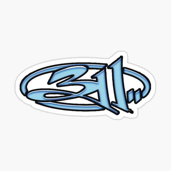 "Best Artworlk Logo 311" Sticker for Sale by Miltarrthe | Redbubble