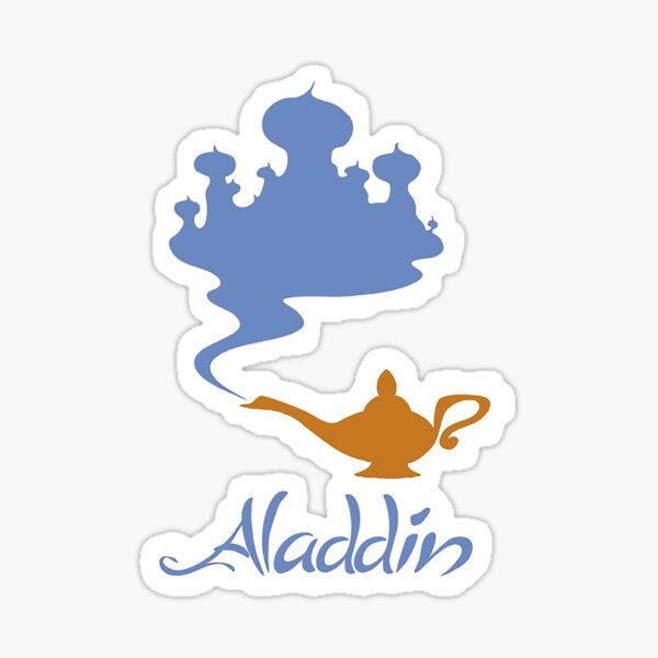 "Aladdin " Sticker for Sale by Beautifulhides | Redbubble