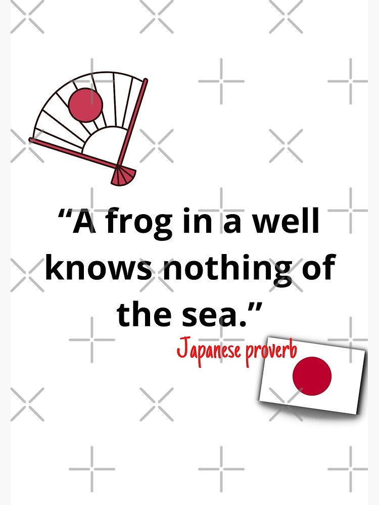 "Japanese proverbs" Poster for Sale by Muma-design | Redbubble