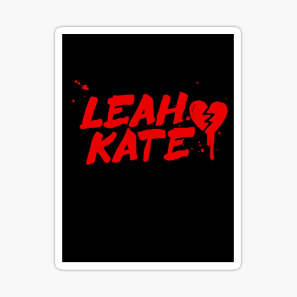 "Leah Kate logo" Sticker for Sale by starsformeb | Redbubble