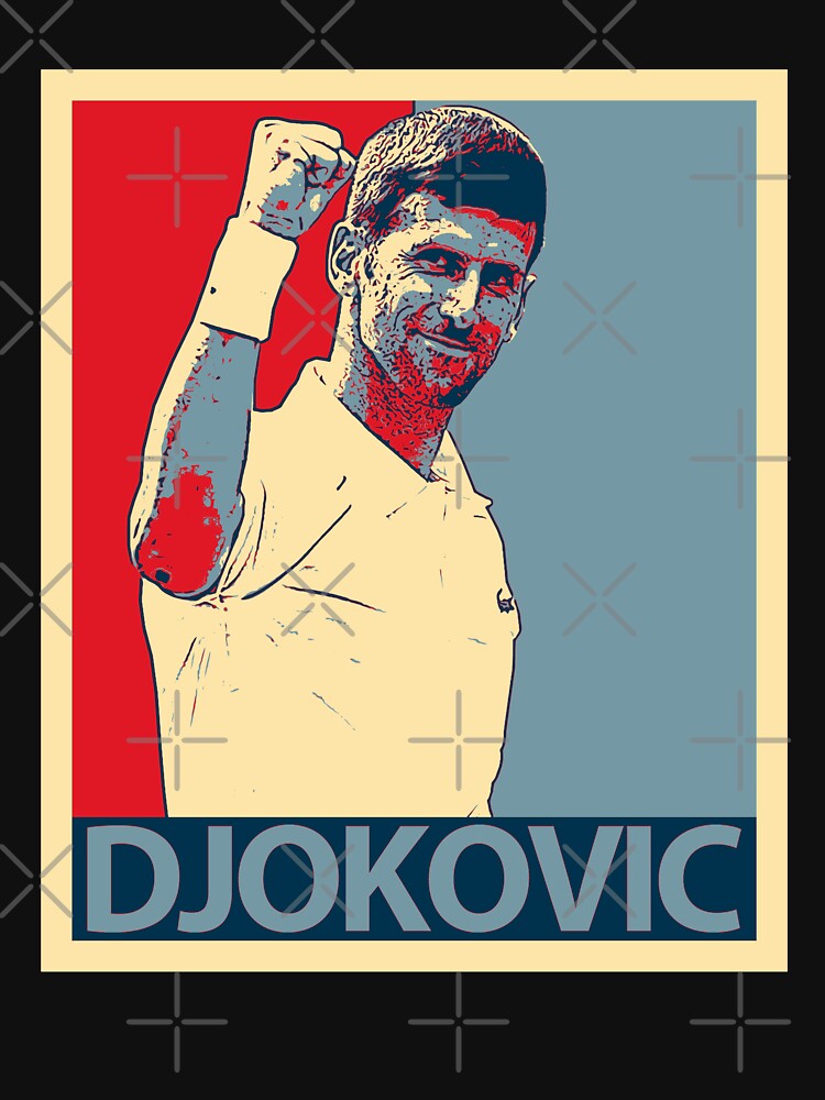 "novak djokovic logo" T-shirt for Sale by NoorSaltDesign | Redbubble ...