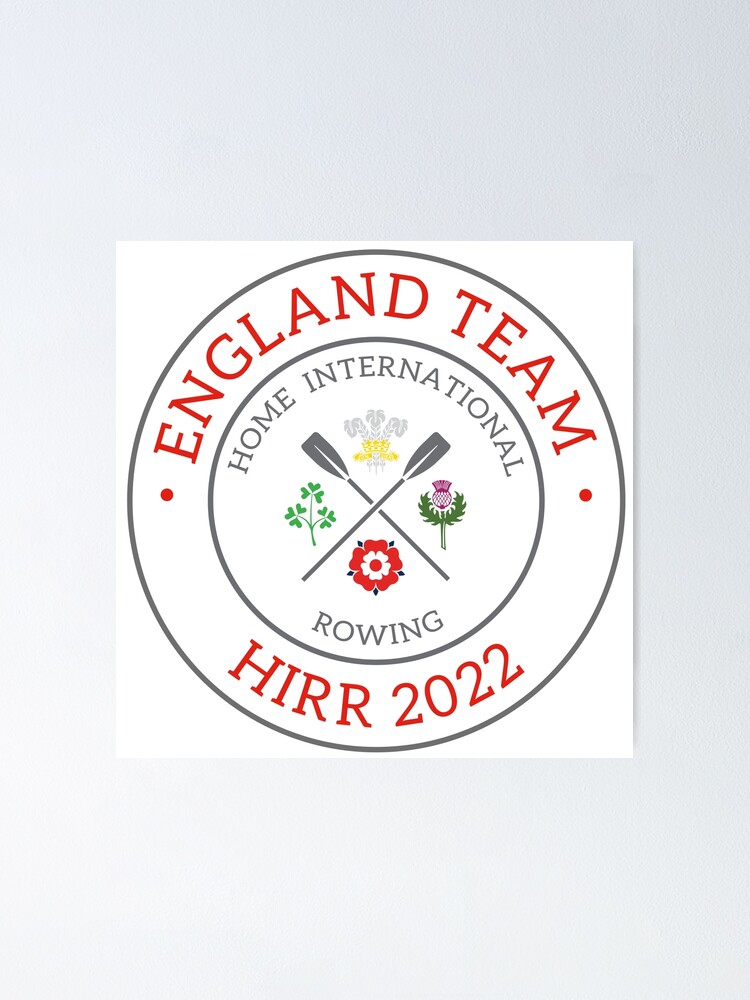 "HIRR 2022 England Team" Poster for Sale by HIRR2022 | Redbubble