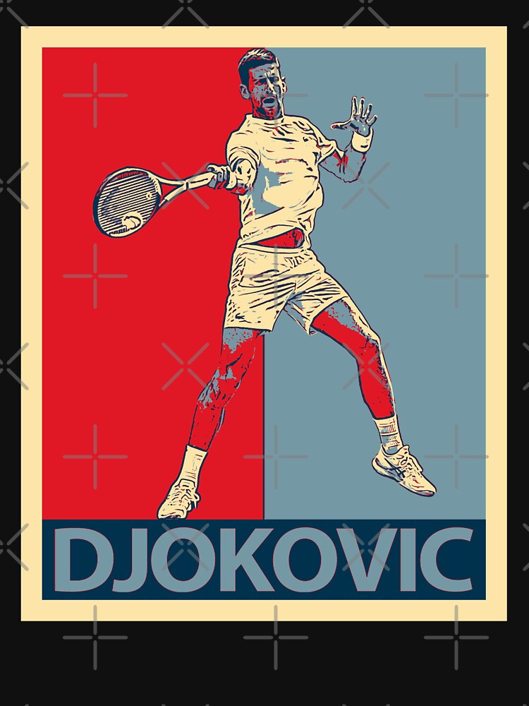 "novak djokovic logo" T-shirt for Sale by NoorSaltDesign | Redbubble ...
