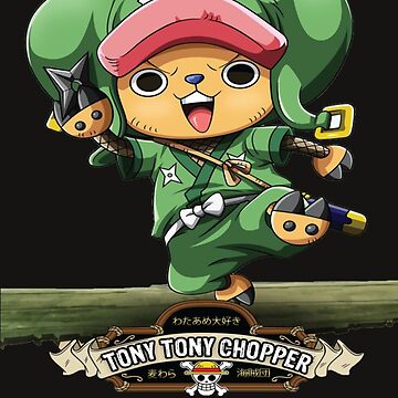 "Chopper samurai - tony chopper" Essential T-Shirt for Sale by ...