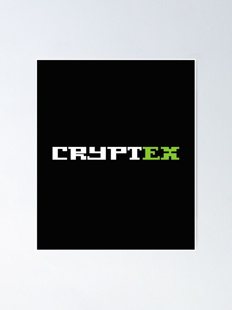 "Classic Cryptex Code" Poster for Sale by RandomDel | Redbubble