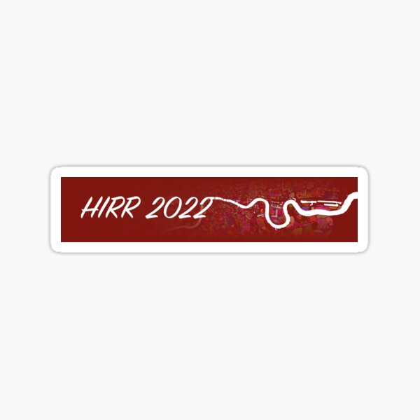 "HIRR 2022 Banner Logo" Sticker for Sale by HIRR2022 | Redbubble