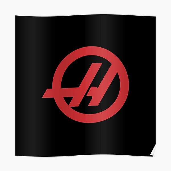 "red H logo" Poster for Sale by cainloff7790 | Redbubble