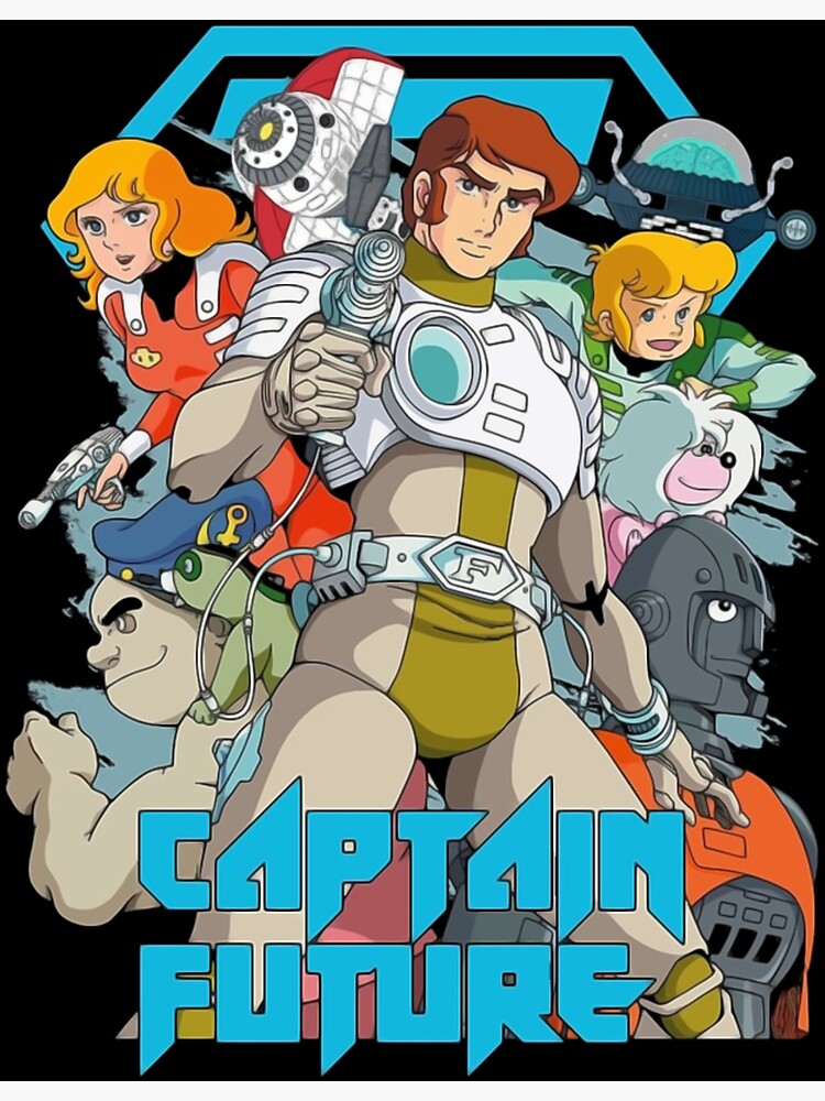 "CAPTAIN FUTURE" Poster for Sale by cornogiolyn | Redbubble