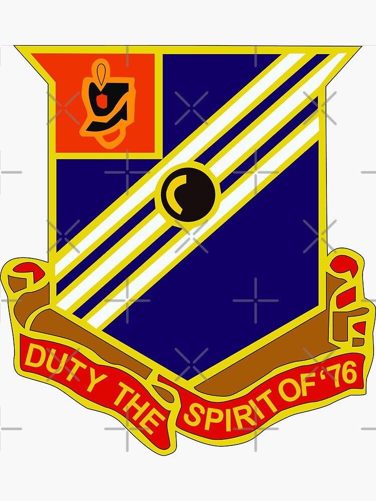 "Army - 76th Field Artillery Regiment wo Txt X 300" Sticker for Sale by ...