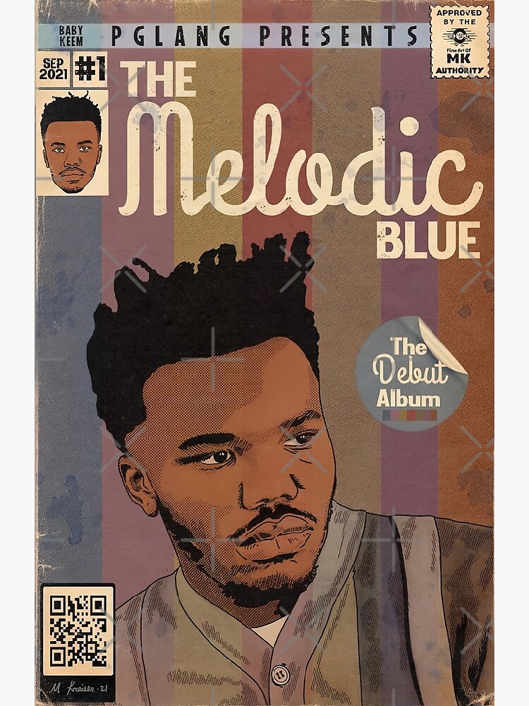 The Melodic Color Blue Premium Matte Vertical Poster sold by Roy ...