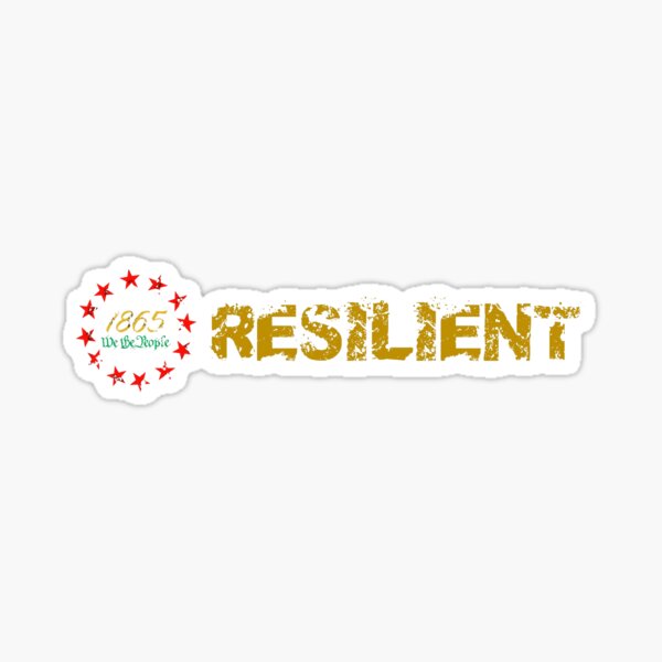 "We the People-Resilient" Sticker for Sale by wealthcig | Redbubble