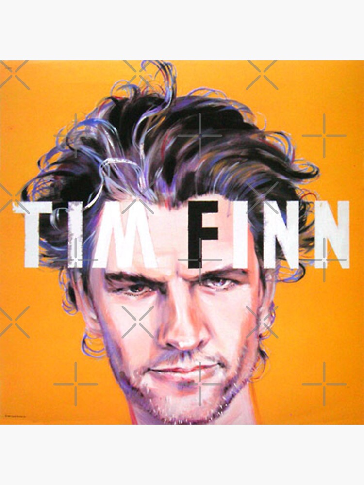 "Tim Finn poster: Tim Finn vintage LP/album flat" Sticker for Sale by ...