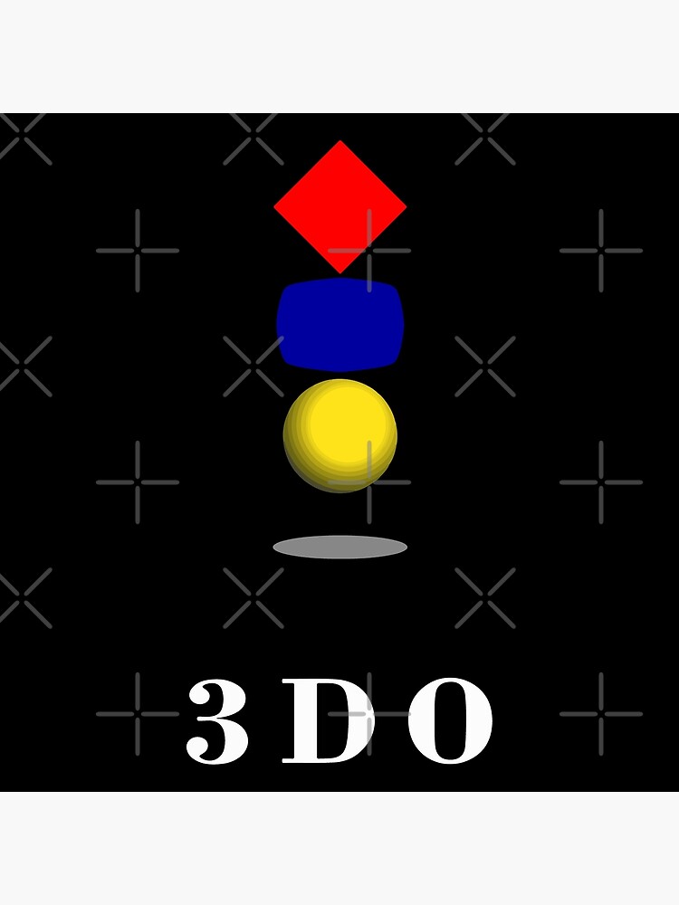 "3DO company logo" Poster for Sale by JustWear5 | Redbubble