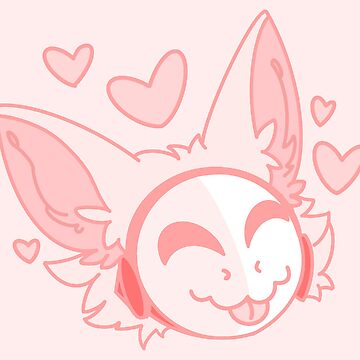"Cute Pink Proto" Sticker for Sale by TheWitchsFlower | Redbubble
