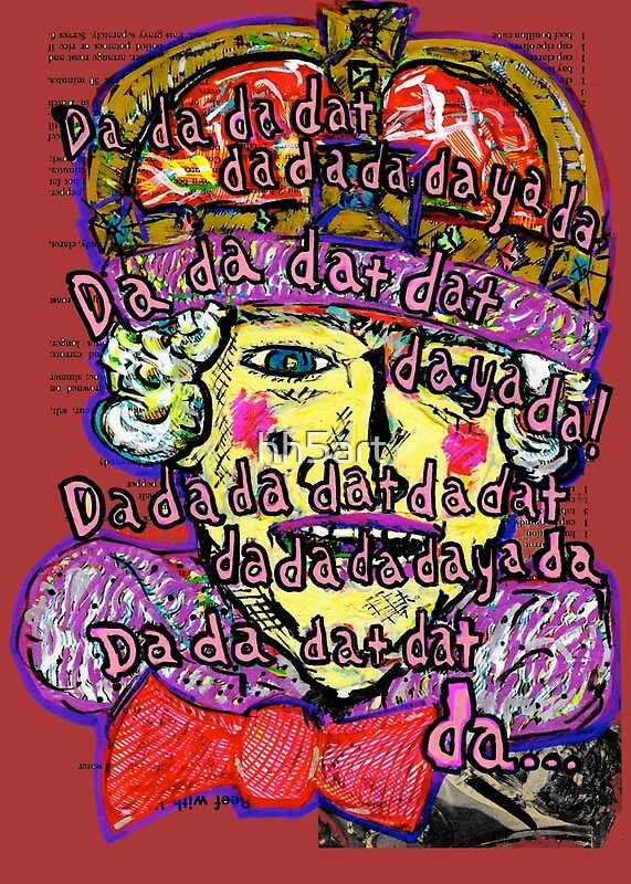 "Da Dat Da" by hh5art | Redbubble