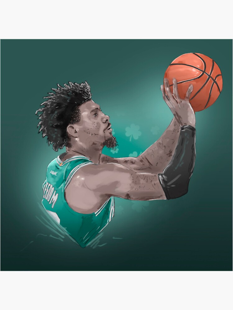 "Marcus Smart Basketball NBA Art " Sticker for Sale by BerryDale1 ...
