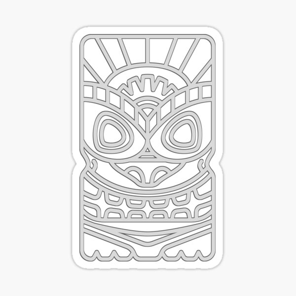 "S2 Simple Totem Design (Ver.2)" Sticker for Sale by S-Two | Redbubble