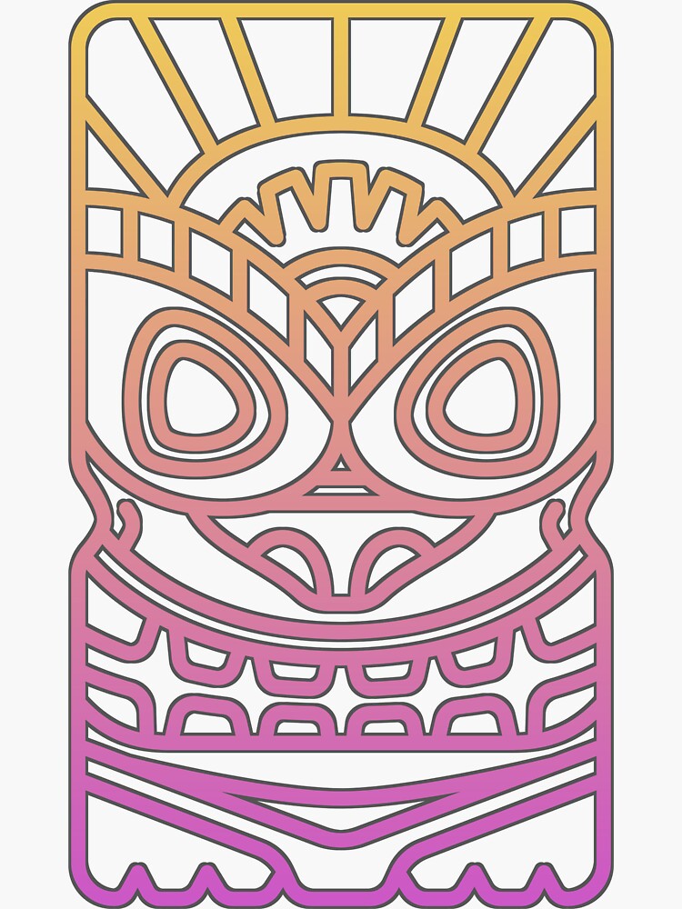"S2 Simple Totem Design (Ver.3)" Sticker for Sale by S-Two | Redbubble