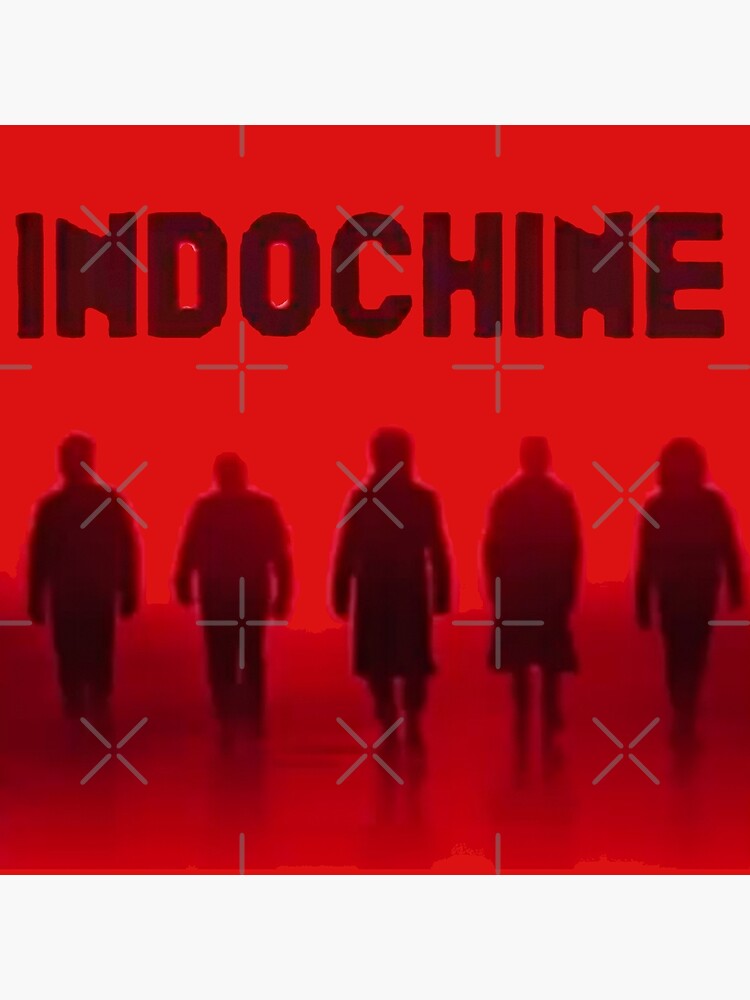 "the music of >INDOCHINE> factory merch summer concert 2022" Poster for ...