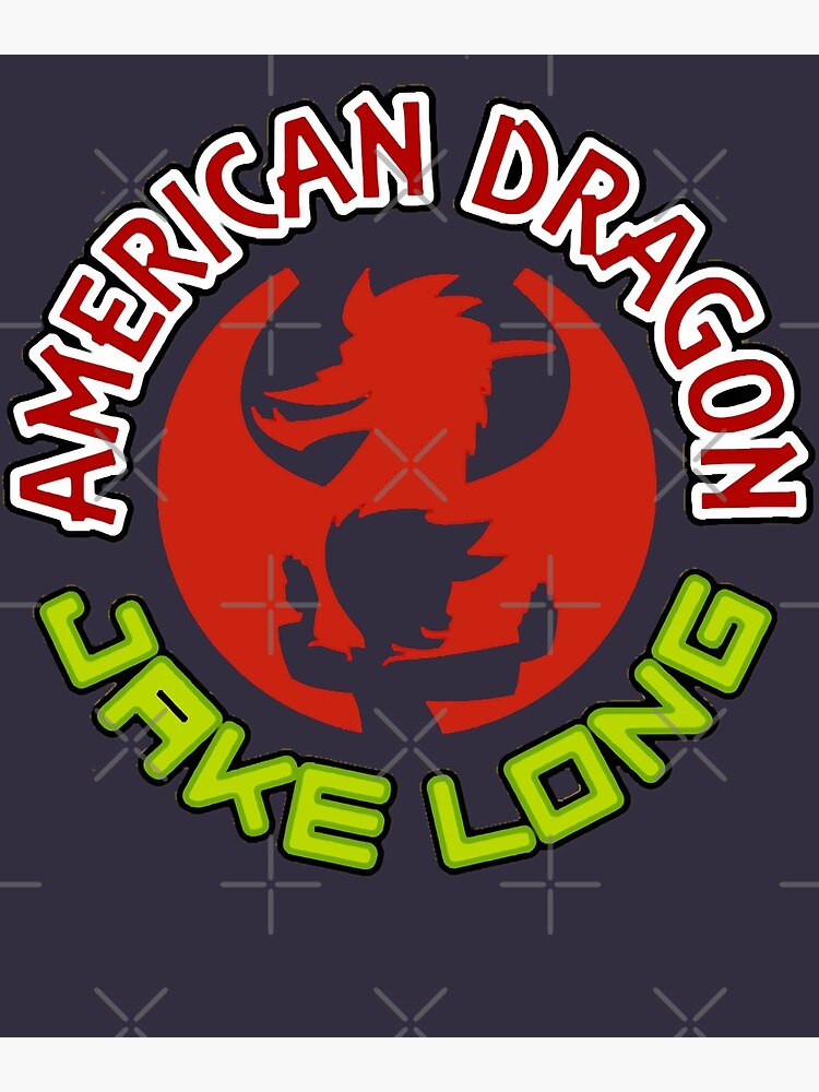 "Gift For Men American Dragon Jake's Inner Self Logo" Poster for Sale ...