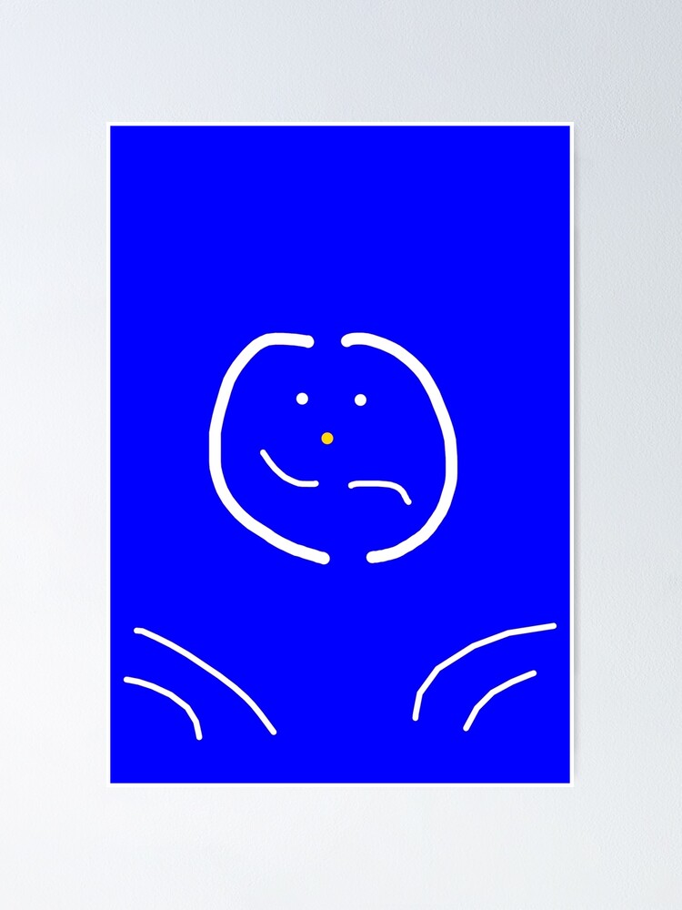 "Happy - Sad?" Poster for Sale by Gizi-Zuckermann | Redbubble
