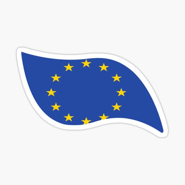 "Toothpaste European Flag" Sticker for Sale by ProtonProject | Redbubble