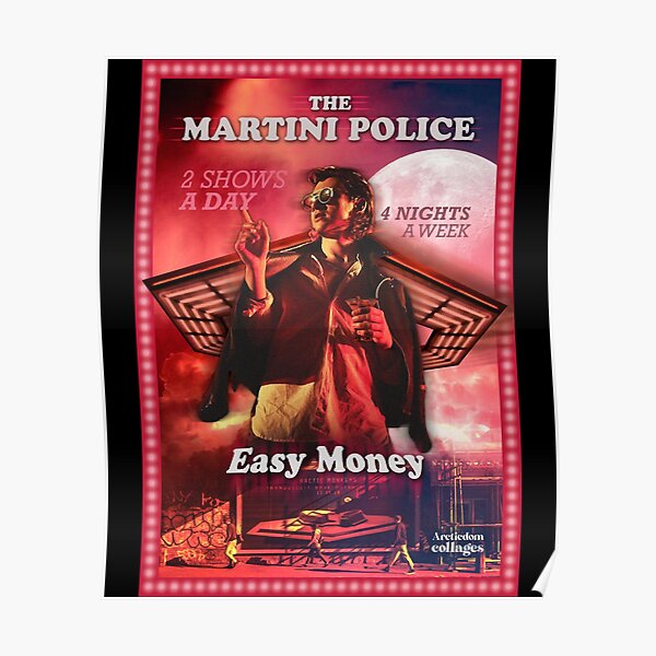 "The Great Retro The Martini Police Music Awesome" Poster for Sale by ...
