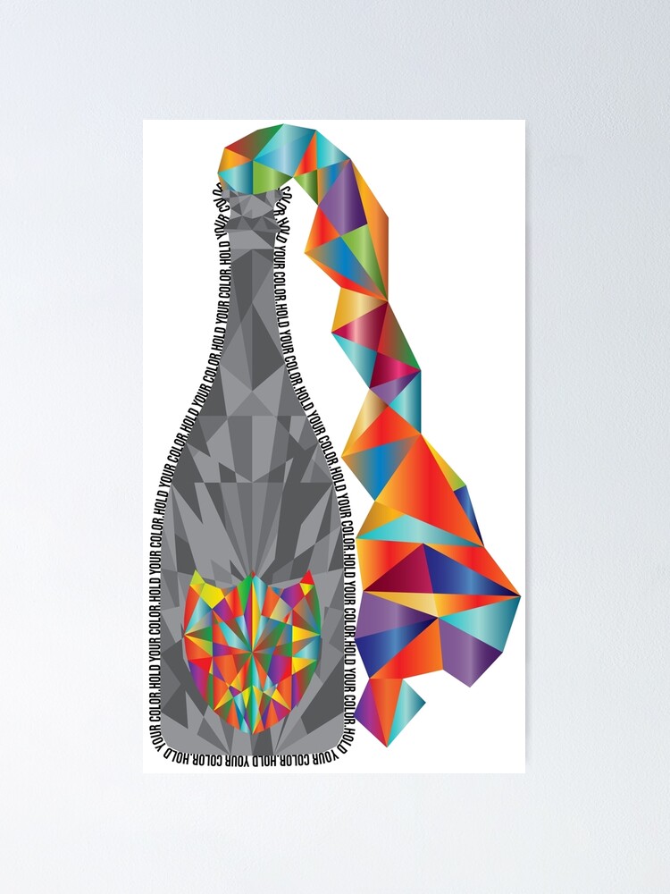 "Hold your color" Poster for Sale by SVGDESIGN | Redbubble